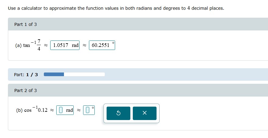 Solved Use a calculator to ﻿approximate the function values | Chegg.com