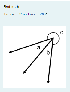 Solved m∠a=32∘Find m | Chegg.com
