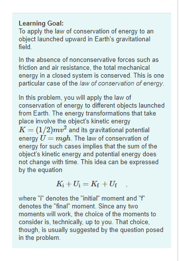 Solved Using conservation of energy, find the maximum height | Chegg.com
