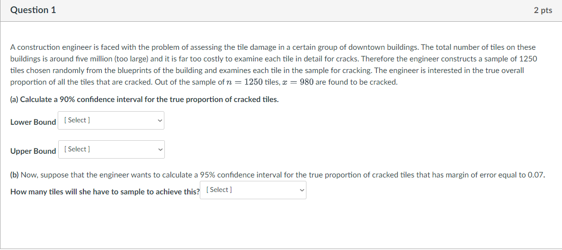 Solved A construction engineer is faced with the problem of | Chegg.com