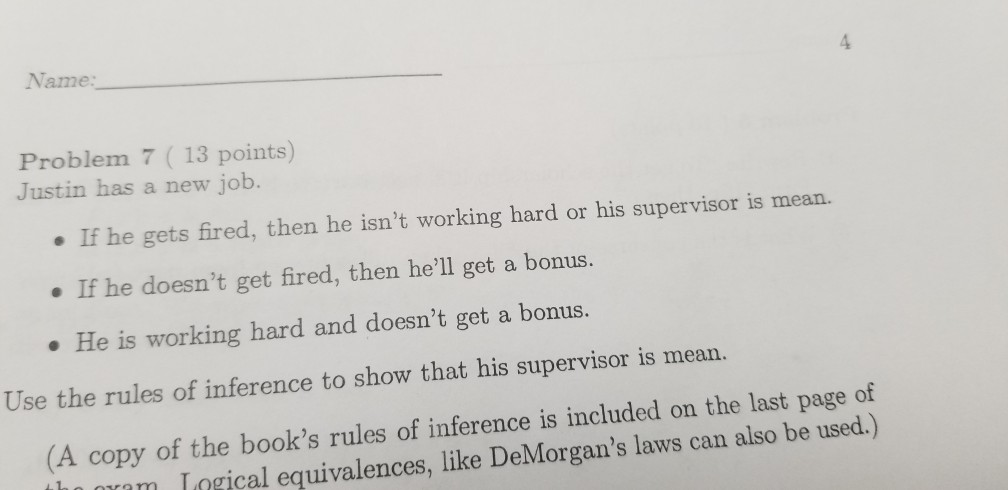 Solved Tame: Problem 8 ( 12 points) Prove that if 2x + 3 is | Chegg.com