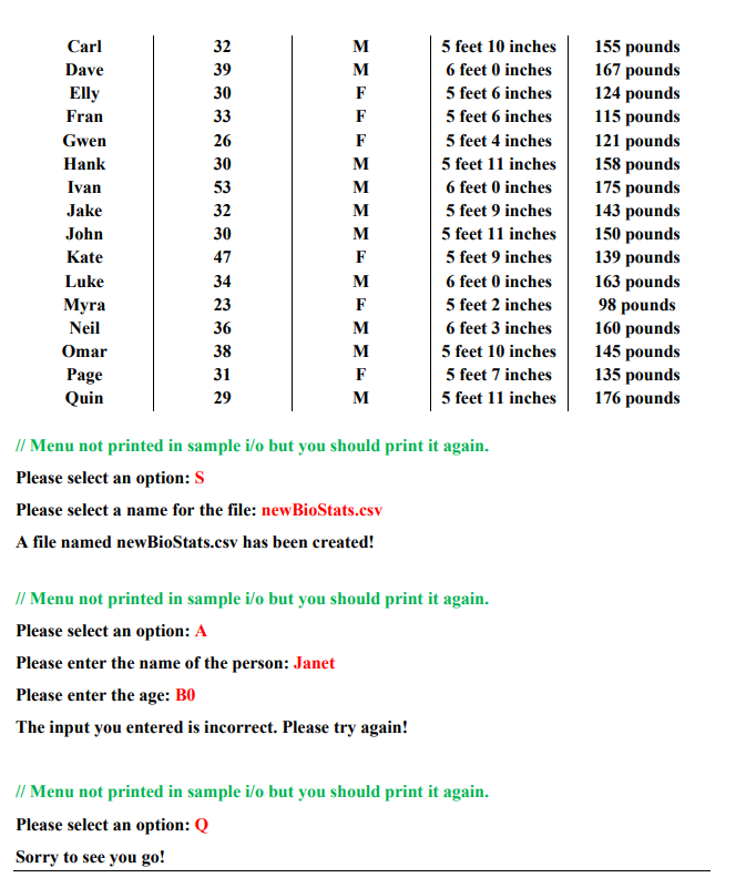 Solved *Code in java* *I already have the person class for | Chegg.com