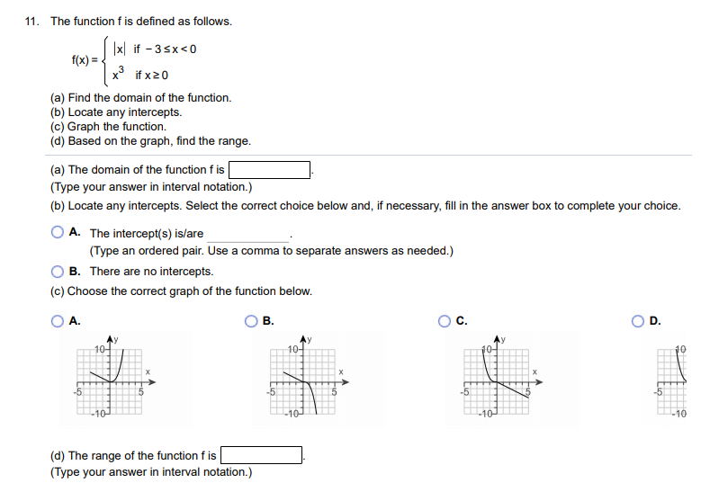 Solved 11. The function f is defined as follows. xif - 35x