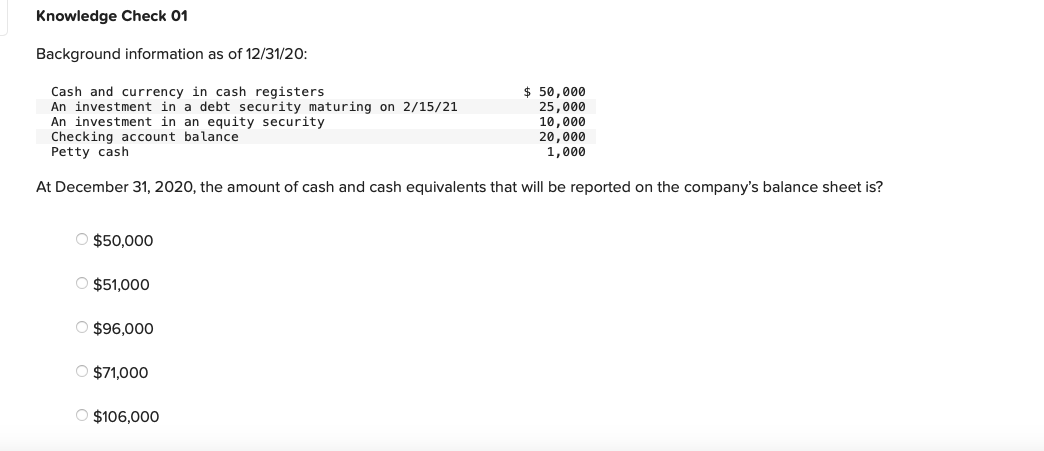 Solved Knowledge Check 01 The correct order of the | Chegg.com