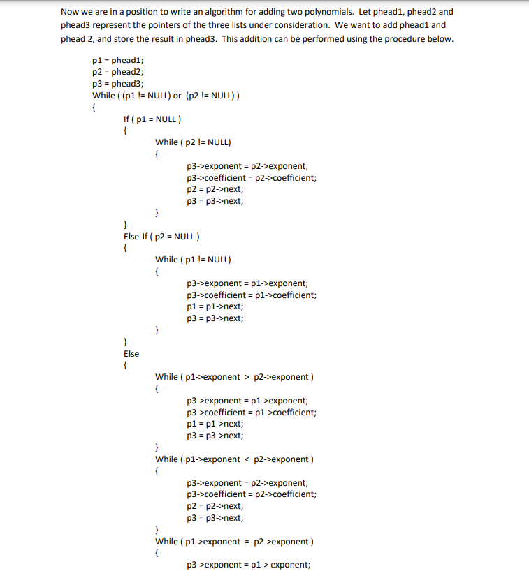 Solved Many mathematical problems require the addition, | Chegg.com