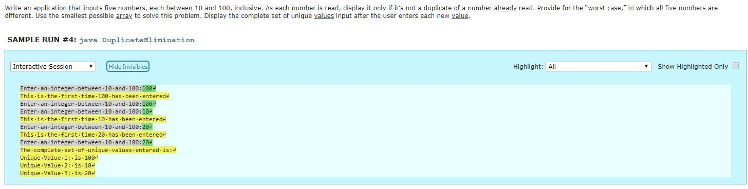 Solved Write an application that inputs five numbers, each | Chegg.com
