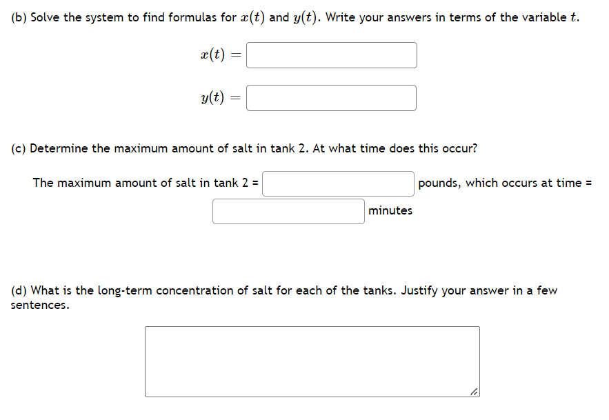 Solved Consider the two tanks shown in the figure below. | Chegg.com