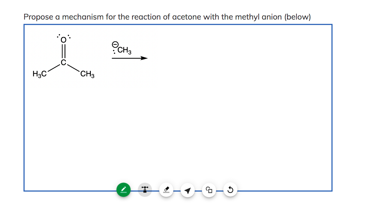 Solved Propose a mechanism for the reaction of acetone with | Chegg.com