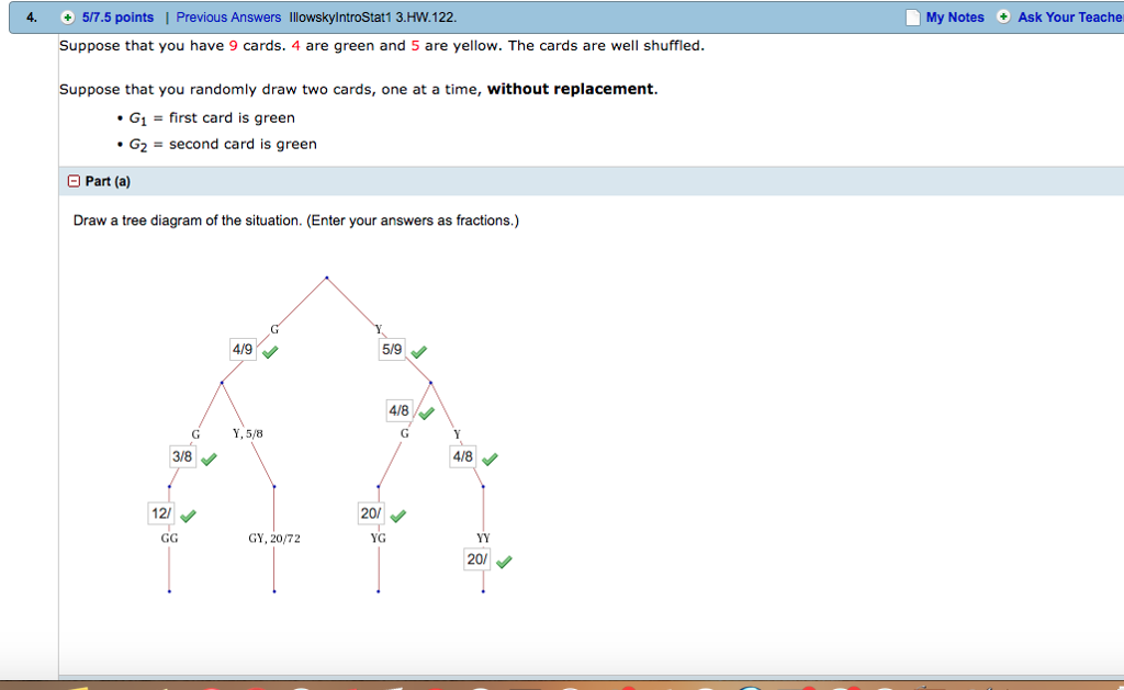 Solved My Notes Ask Your Teache 4 5 7 5 Points Previous