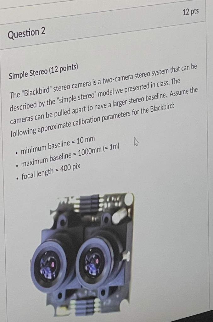 12 pts Question 2 Simple Stereo (12 points) The | Chegg.com