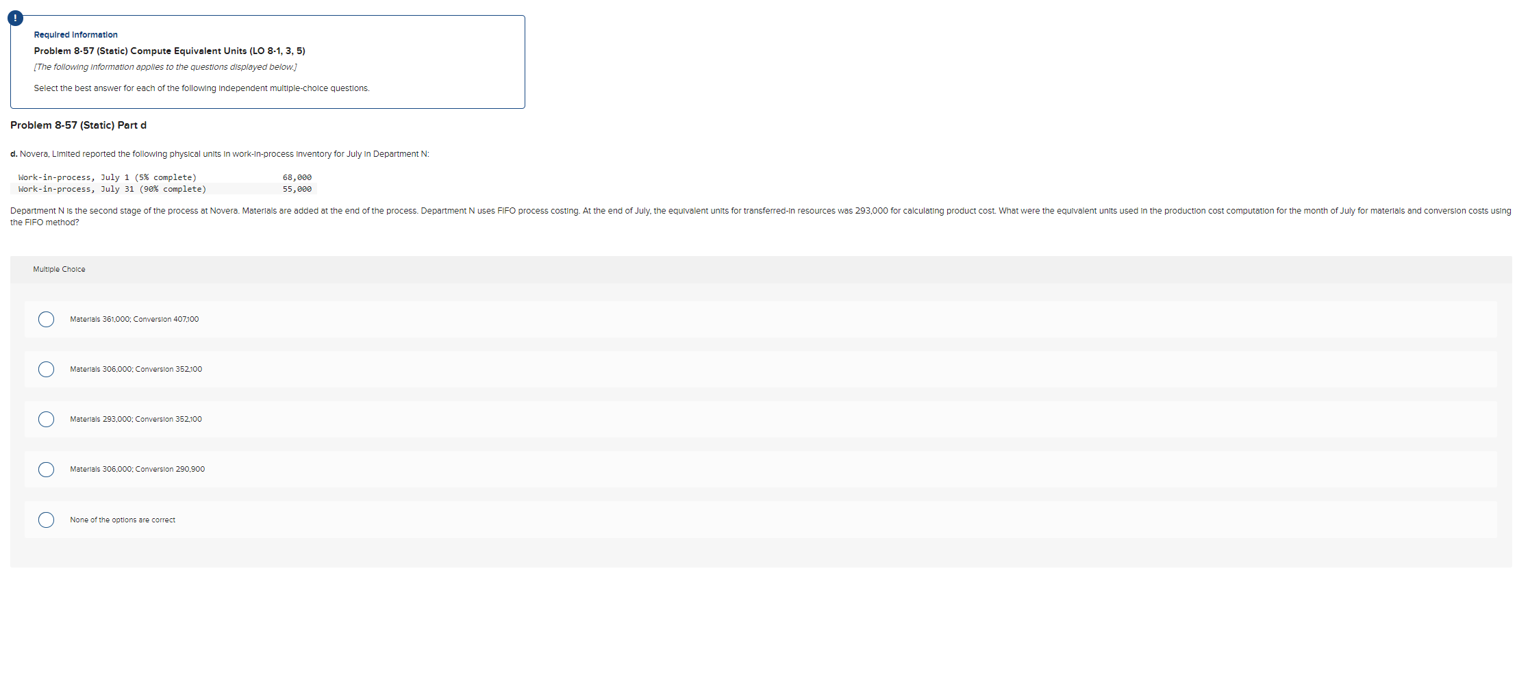 Solved 0Requlred Information Problem 8-57 (Static) ﻿Compute | Chegg.com