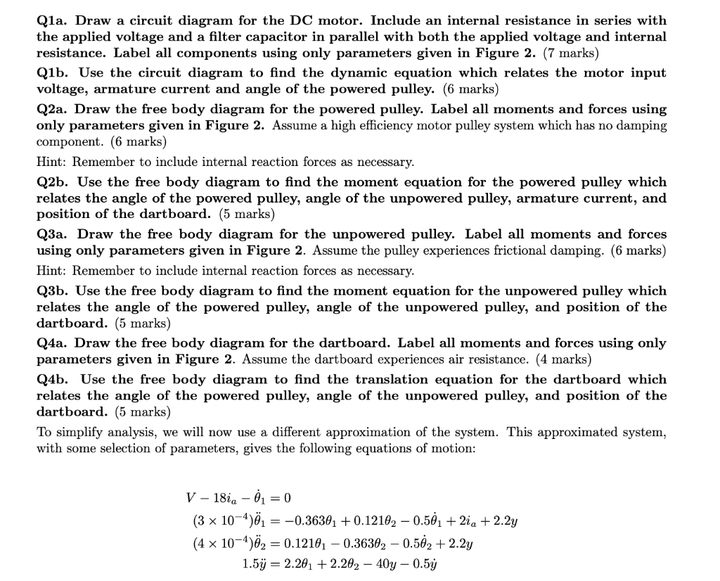Solved Part 1: Dartboard Positioning System The following | Chegg.com
