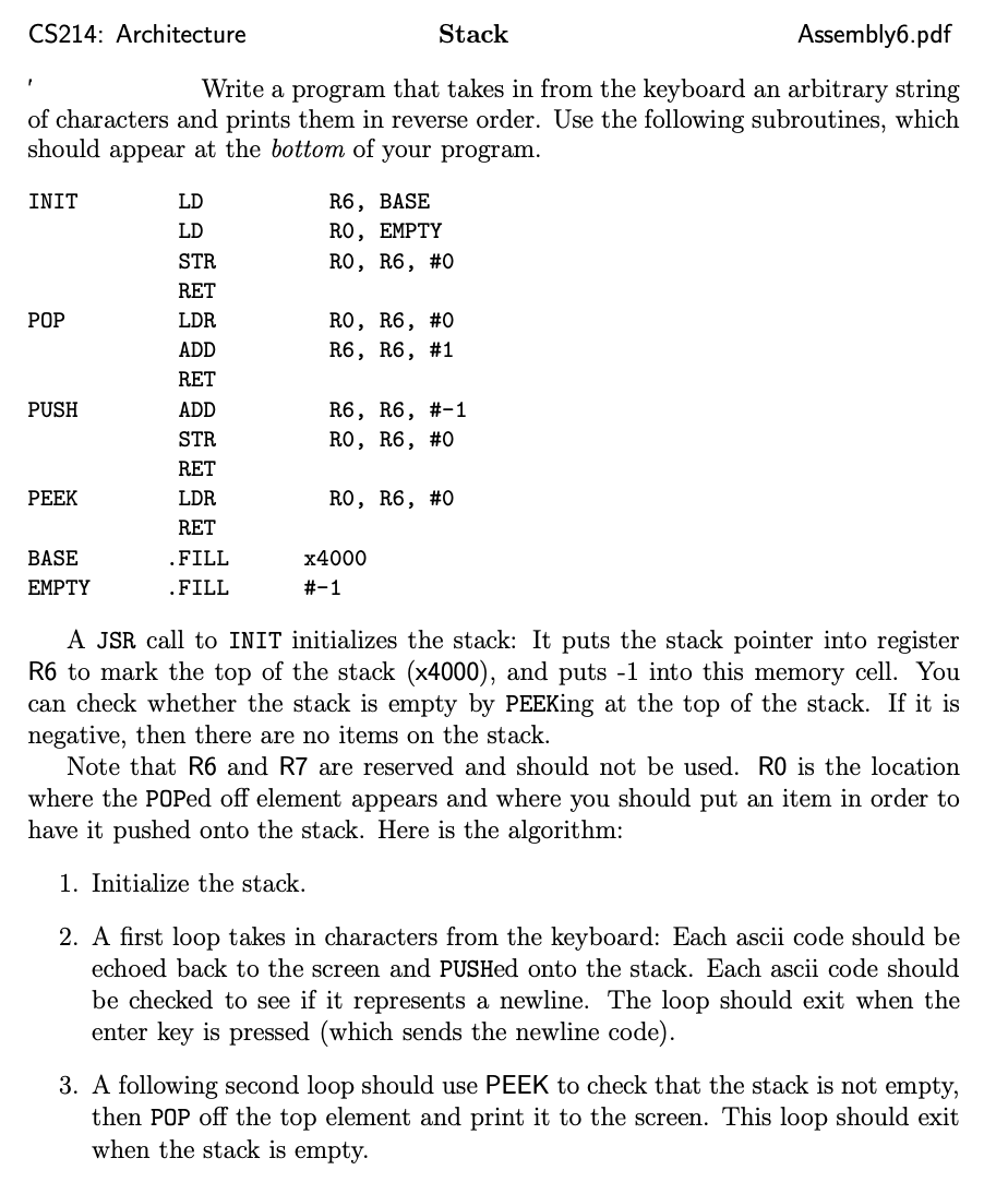 This is using Assembly language and a text editor. | Chegg.com