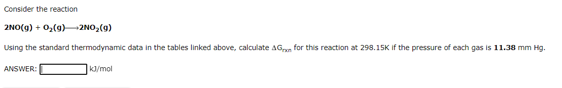 Solved Consider the reaction: 2H2O2(1—2H2O(l) + O2(g) Using | Chegg.com