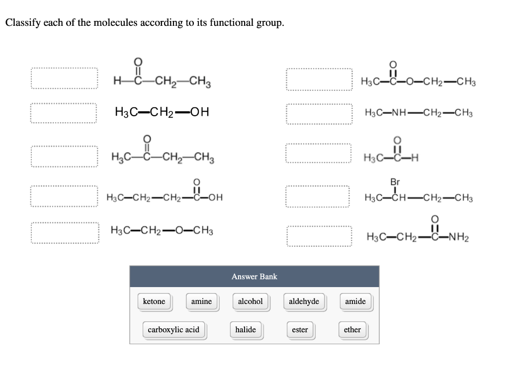 Solved Classify each compound based on whether it contains | Chegg.com