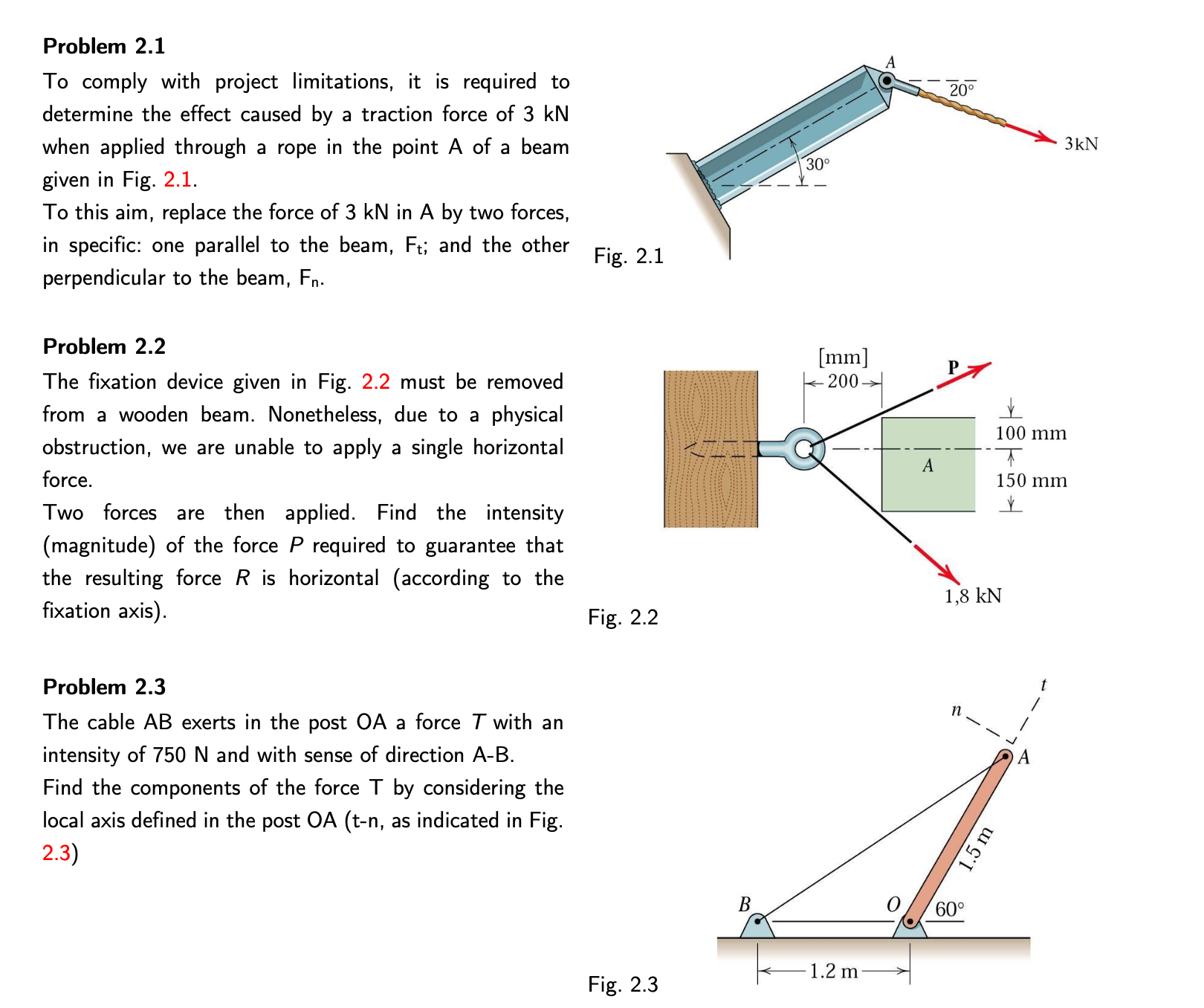 Solved Problem 2.1 To comply with project limitations, it is | Chegg.com