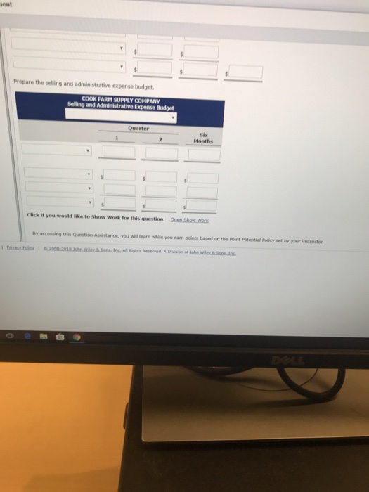Solved Problem 9-1A (Part Level Submission) Cook Farm Supply | Chegg.com