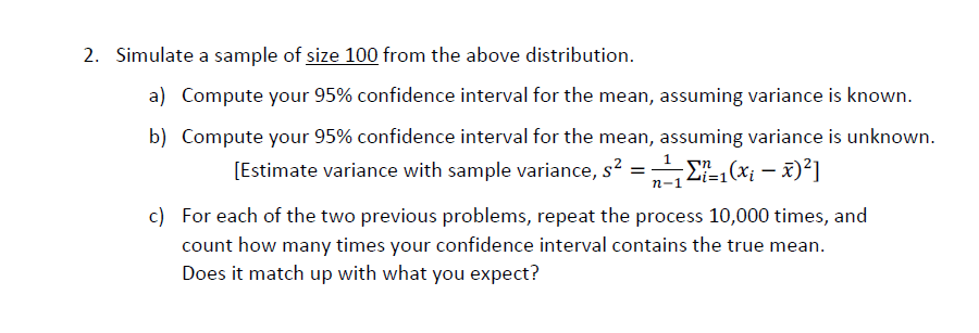 Solved Important reminders: 1. Recall that for a random | Chegg.com