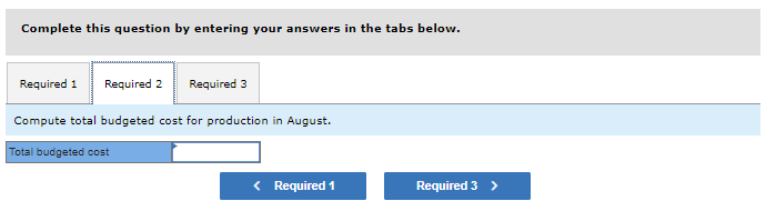 Exercise 21-7 (Algo) Standard cost per unit, total | Chegg.com