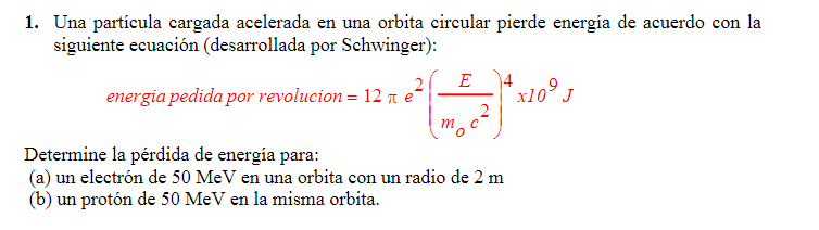 [Solved]: A charged particle accelerated in a circular orbi