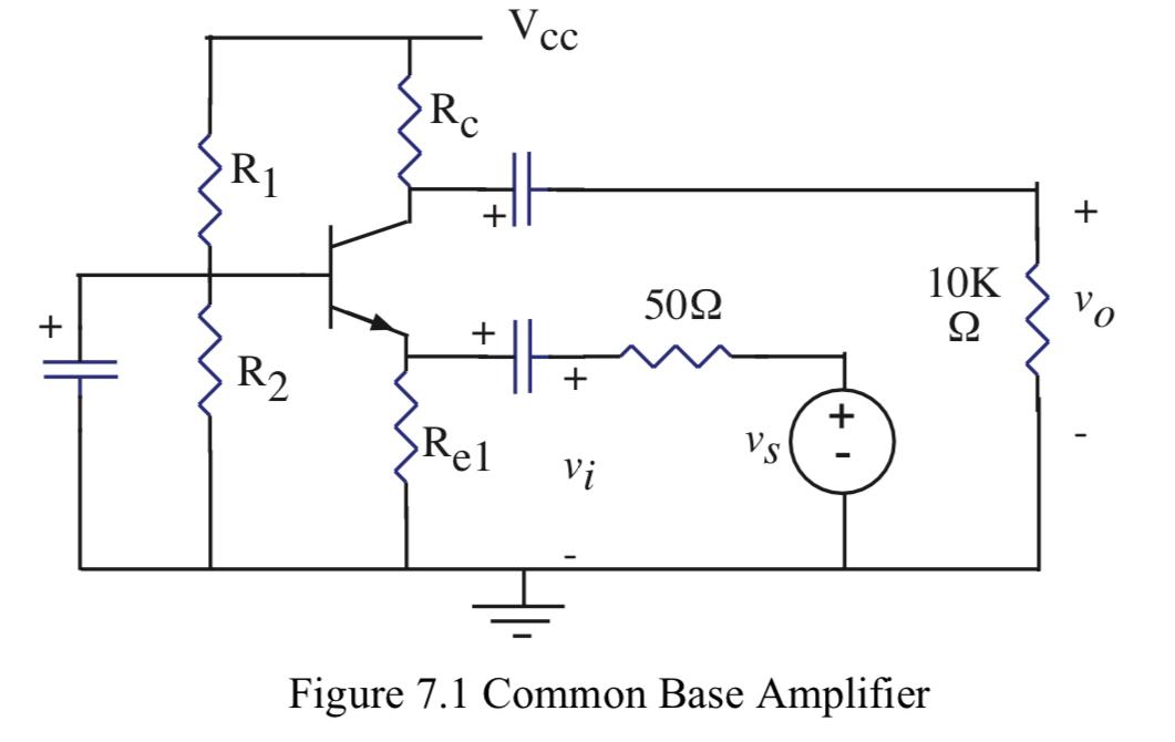 Solved Refer to figure 7.1. Using the 2 N2222 A transistor, | Chegg.com