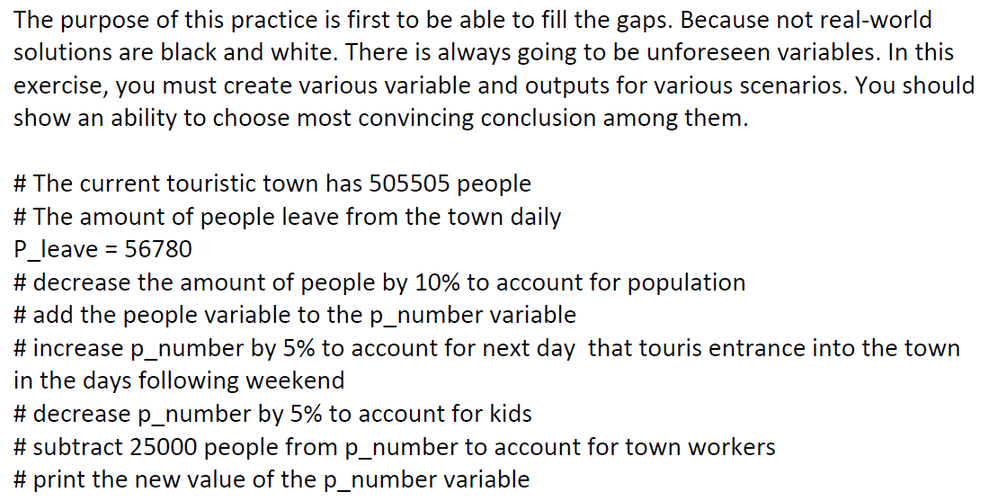 Solved The purpose of this practice is first to be able to | Chegg.com