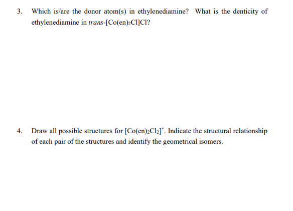 Solved Part A: Preparation of trans-/Co(en)2Cl2]CI Remember | Chegg.com