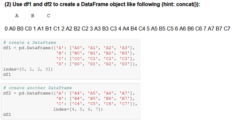 Solved The goal of the exercise if for you to create a | Chegg.com