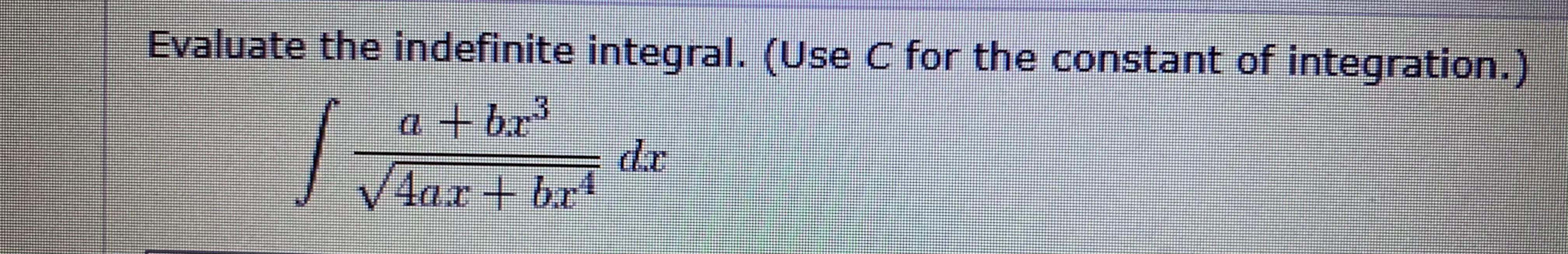 Solved Evaluate the definite integral. A model for the | Chegg.com