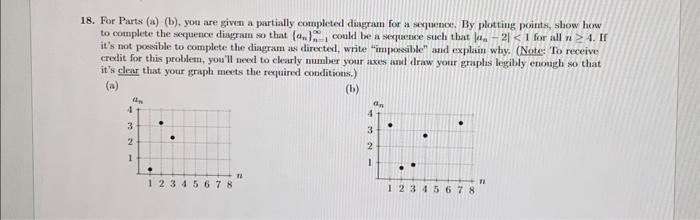 Solved 8. For Parts (a) (b), you are given a partially | Chegg.com