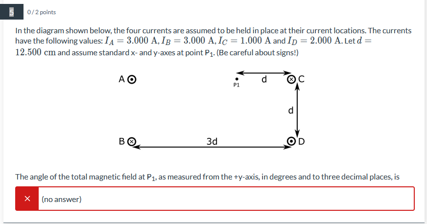 Solved In the diagram shown below, the four currents are | Chegg.com