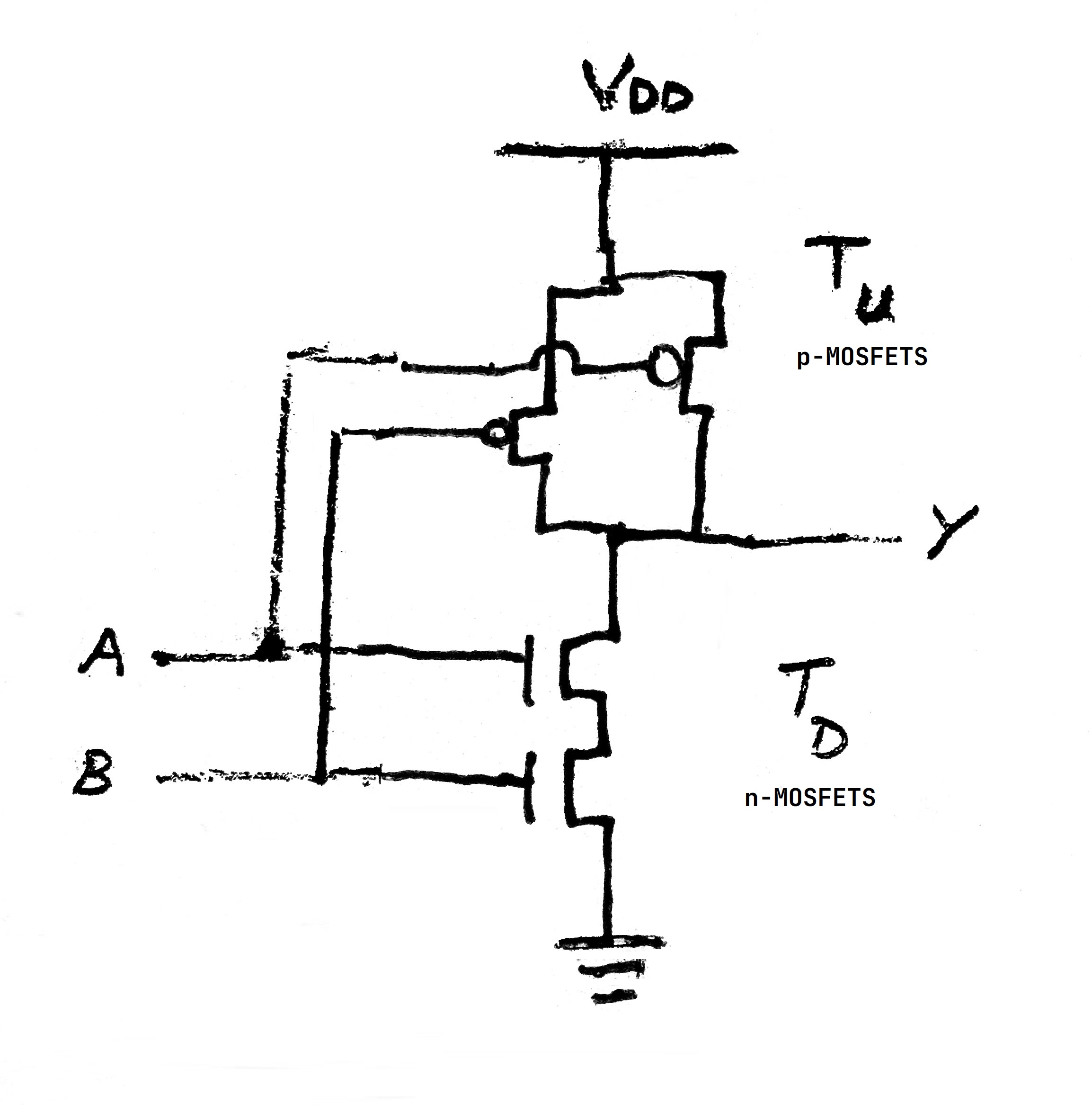 Solved Design and draw the circuit of a CMOS 2🇽4 decoder: | Chegg.com