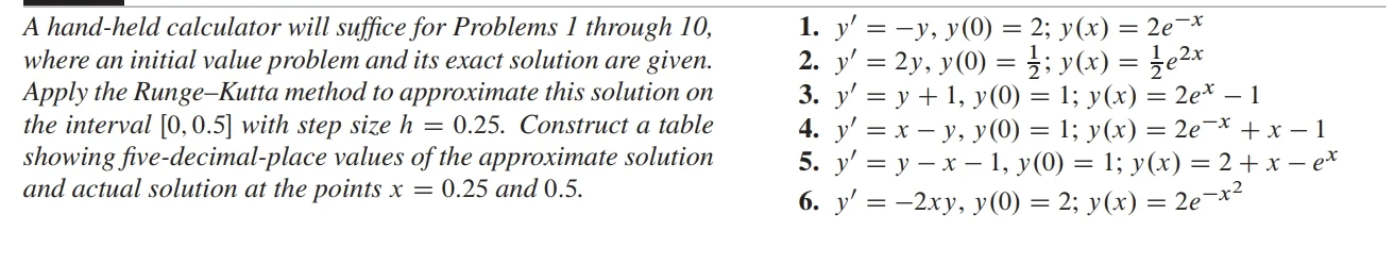 Solved A hand-held calculator will suffice for Problems 1 | Chegg.com