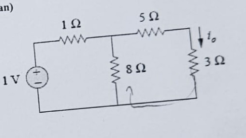 Solved Calculate the current Io in the circuit given below. | Chegg.com