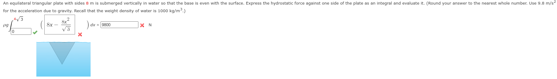 Solved or the acceleration due to gravity. Recall that the | Chegg.com