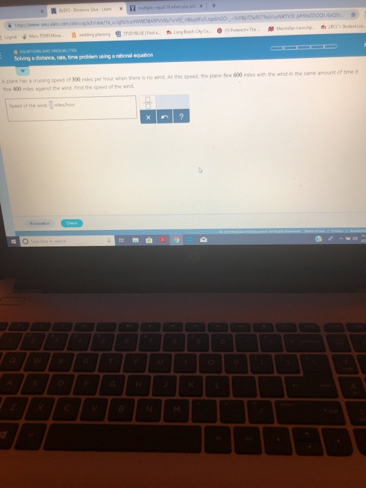 Solved Solving a distance, rate, time problem using a | Chegg.com