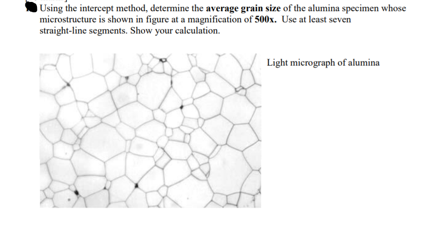 Solved Using The Intercept Method Determine The Average