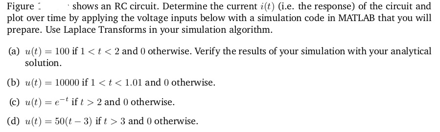 Solved Figure shows an RC circuit. Determine the current | Chegg.com
