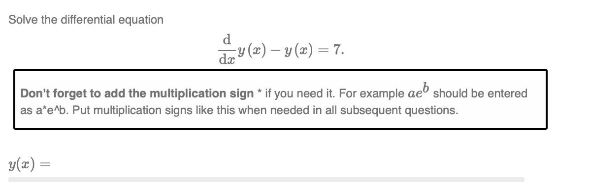 Solved Solve the differential equation \\[ | Chegg.com