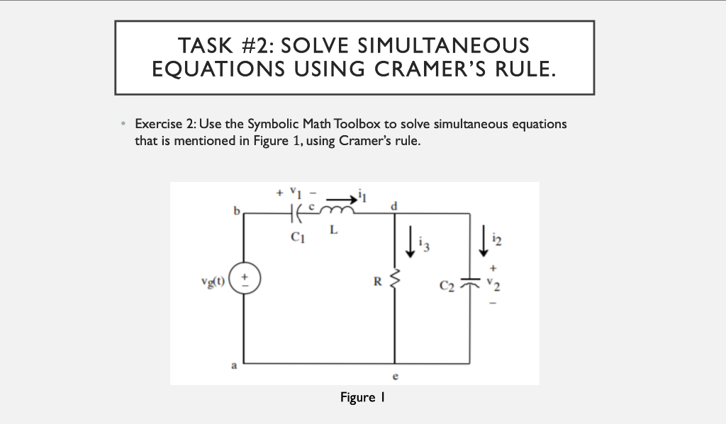 TASK #1: SOLVING DIFFERENTIAL EQUATIONS IN MATLAB & | Chegg.com