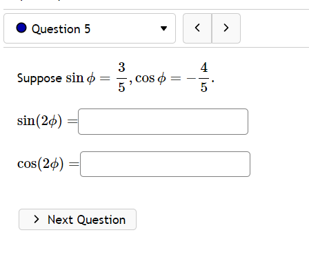 Solved ϕ=53 | Chegg.com