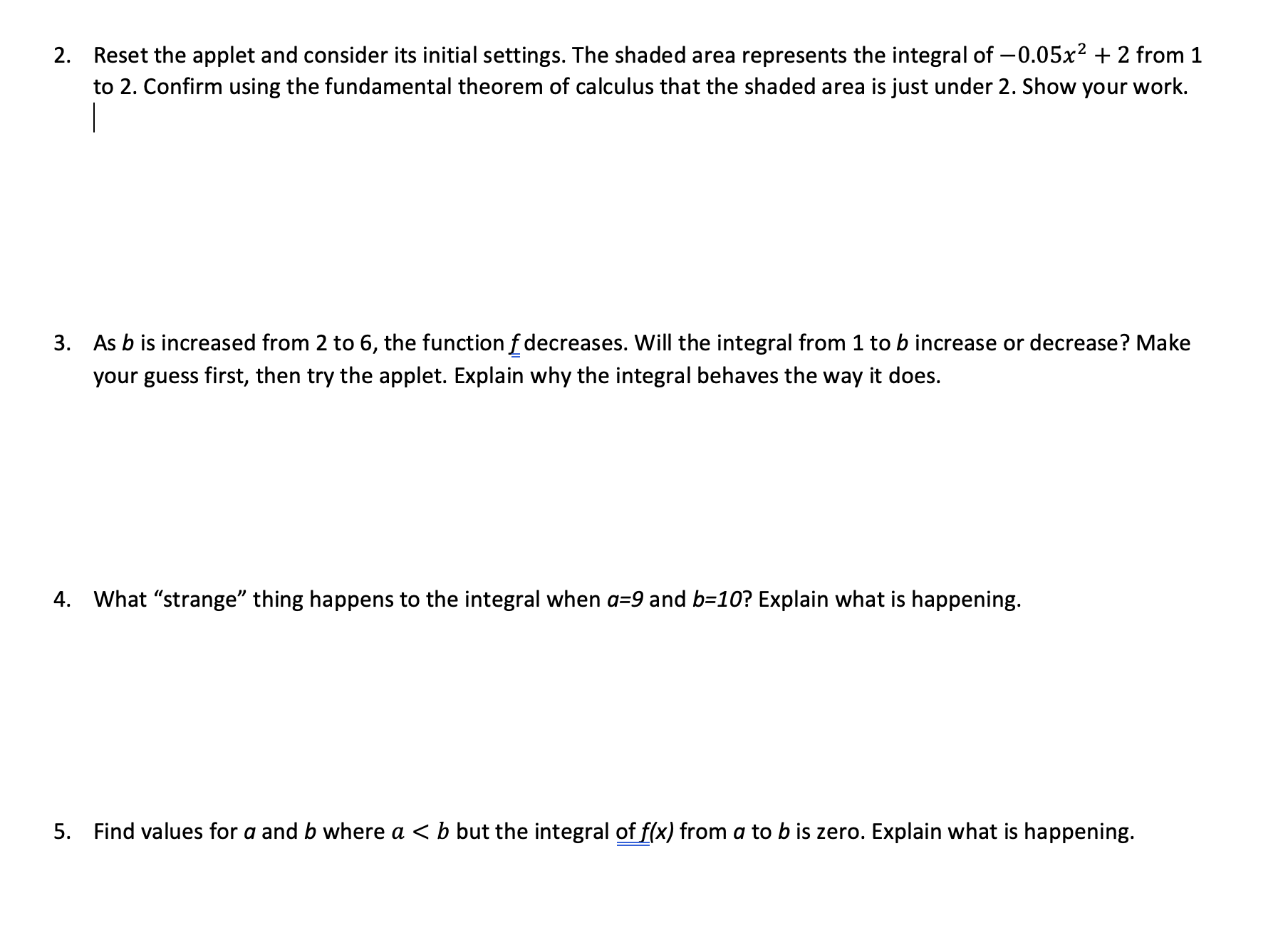 Solved ⋯,⋯−,−⋯,⋯,⋯⋯⋅⋯2. Reset the applet and consider its | Chegg.com