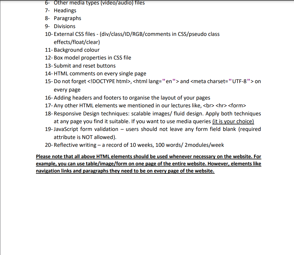 Solved Assessment Task: To design, build, populate and | Chegg.com