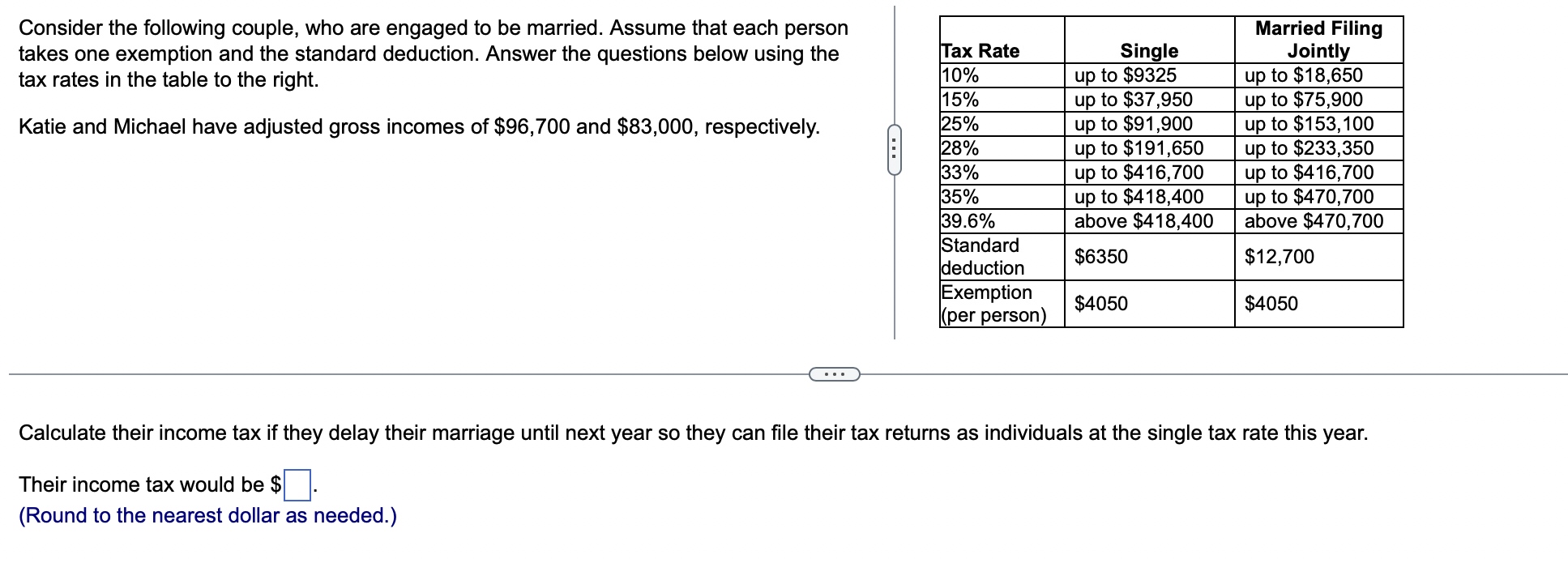 Solved Consider the following couple, who are engaged to be | Chegg.com