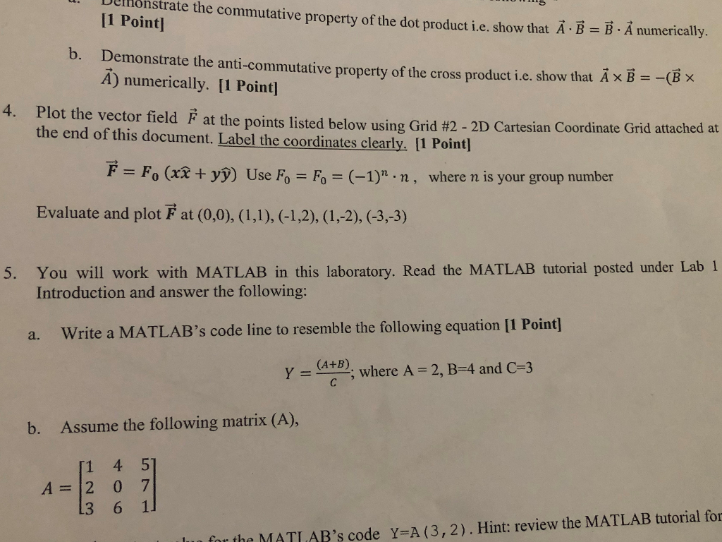 Dot Product Commutative