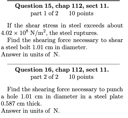 Solved Question 15, chap 112, sect 11. part 1 of 210 points | Chegg.com