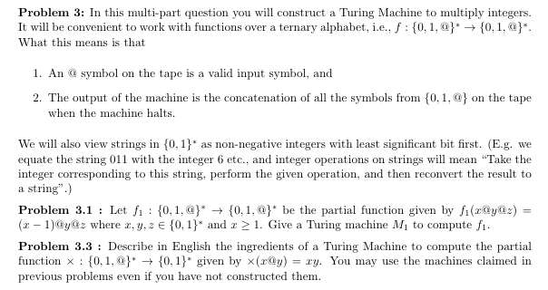 Problem 3: In this multi-part question you will | Chegg.com