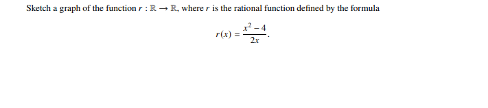 Solved Sketch a graph of the function r : R+ R, where r is | Chegg.com