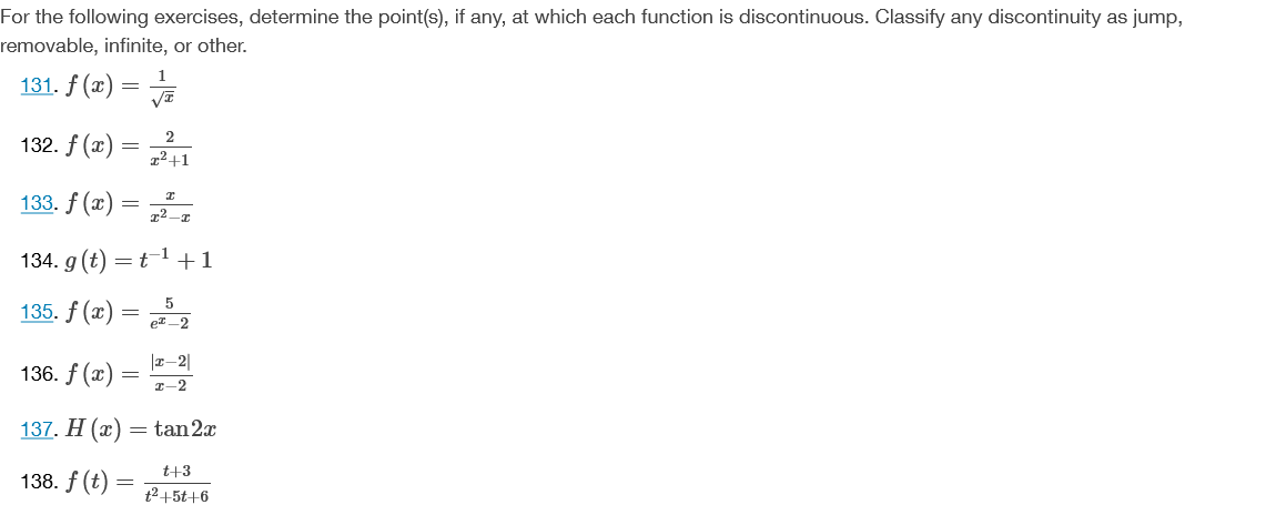 Solved For the following exercises, determine the point(s), | Chegg.com