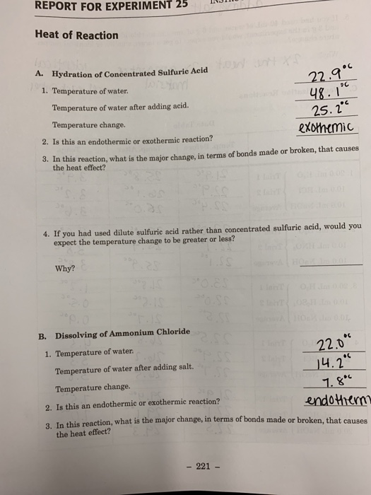 ORT FOR EXPERIMENT 25 (continued) NAME (Part C | Chegg.com